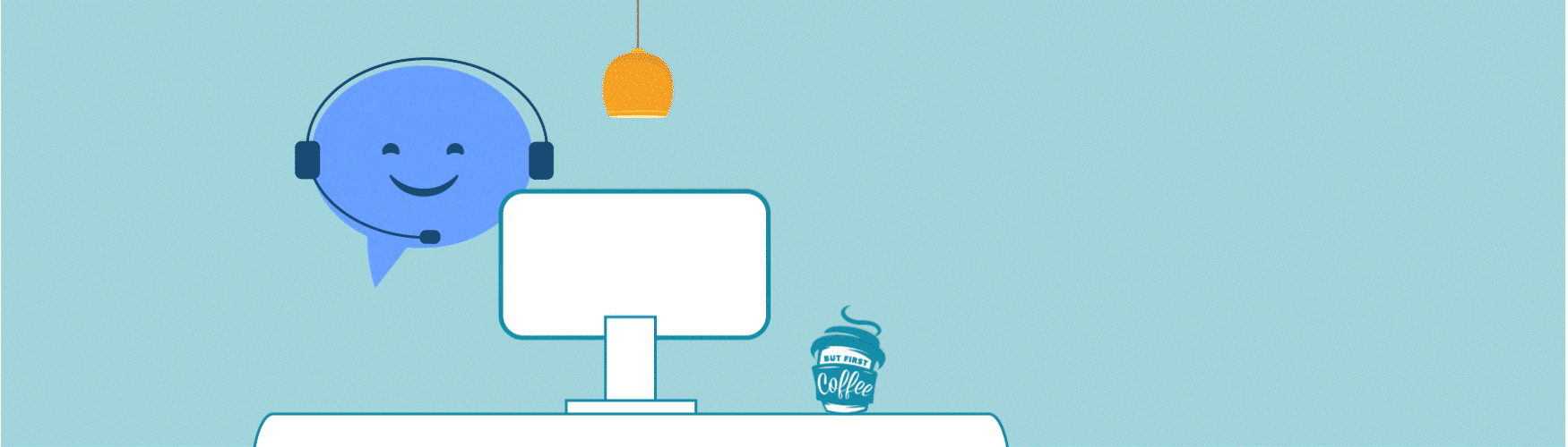 Call Center Training Visual Design & Animation | Happily Creative Design